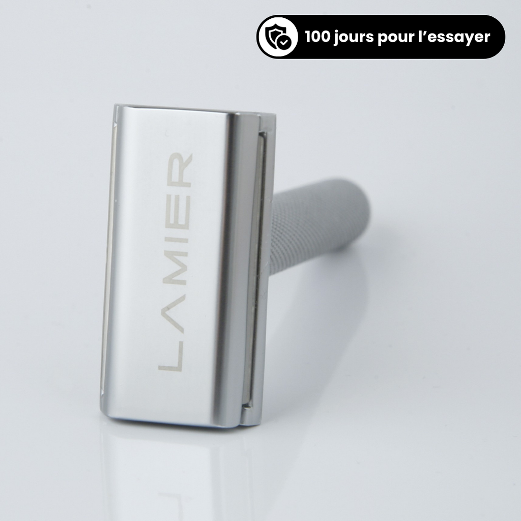 Rasoir de sûreté 30° peau sensible – Lamier ALZ-PREMIUM