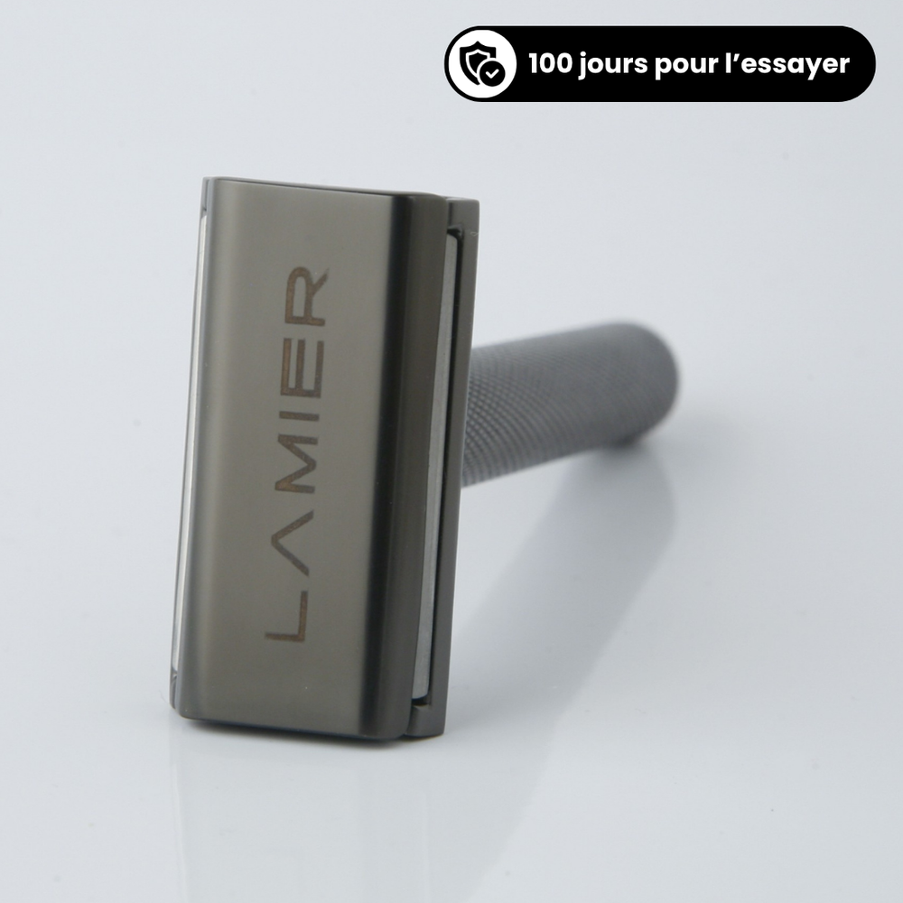 Rasoir de sûreté 30° peau sensible – Lamier ALZ-PREMIUM